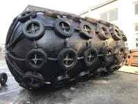China Ship Docking Inflatable Rubber Fender Pneumatic Chain Net Aircraft Tyre Fender for sale