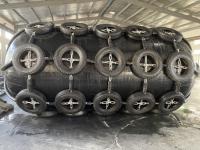 China Net Type Initial Internal Pressure 50kPa Ship to Ship Marine Rubber Fender for sale