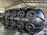 China Mooring Boat Floating Fender Yokohama Dock Bumper Marine Rubber Fenders for sale
