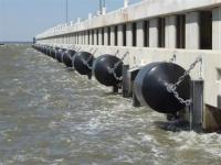China Excellent Weather Resistance EVA Foam Fender Swivel Included -30C To 80C For Boats for sale