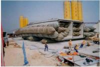 China Floating Marine Salvage Airbags Black Vessels Rescue Boat Lifting Airbags for sale