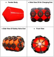 China Customized Sizes EVA Foam Filled Fender Colorful for sale