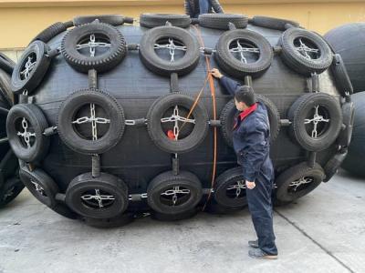 China Docking Ship Protection Yokohama Type Inflatable Rubber Fender for sale
