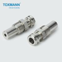 China SUS304 CNC Precision Turned Parts for Connector Industry - 4-Axis Machining with DIN/JIS/AISI Standards for sale