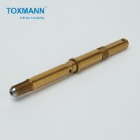 China Copper CNC Turned Shafts with 0.01mm Tolerance for Automation and Electronics Applications for sale