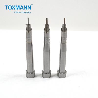 China Medical H13 Precision Mold Core Pins & Sleeves - 1.2343 Steel with ±0.005mm Axial Precision for Injection Molding for sale