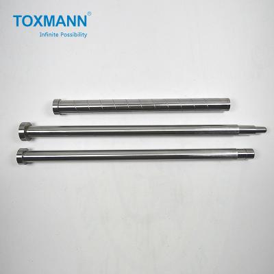 China 1.2343 Precision Mold Guide Pins with ±0.005mm Axiality and HRC46-48 Hardness for Injection Molding for sale