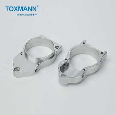 China AL6061 Aluminum CNC Machined Parts with ±0.02mm Concentricity and RA0.8 Surface Roughness for sale