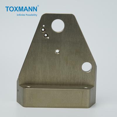 China AL7075 Fixed Plate CNC Machined Part with Hard Anodizing, ±0.02mm Flatness & RA0.8 Surface Roughness for sale