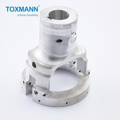 China Aluminum Alloy CNC Controlling Handle Parts with ±0.02mm Concentricity and RA0.8 Surface Finish for sale