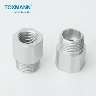 China Anodized Aluminum CNC Machining Nuts ±0.02mm Tolerance RA1.6 Surface for Automation Equipment for sale