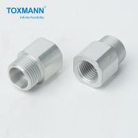 China Anodized Aluminum CNC Machining Nuts ±0.02mm Tolerance RA1.6 Surface for Automation Equipment for sale