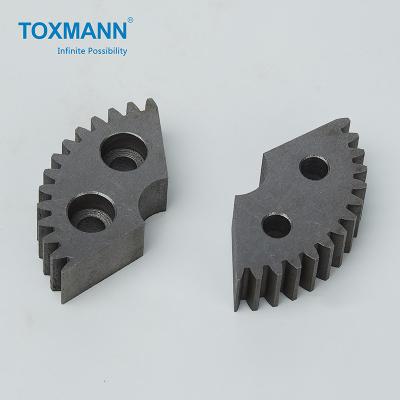 China 40CR Wire-Cut Machined Metal Gear Parts HRC38-44 ±0.002mm Precision for Automation Equipment for sale