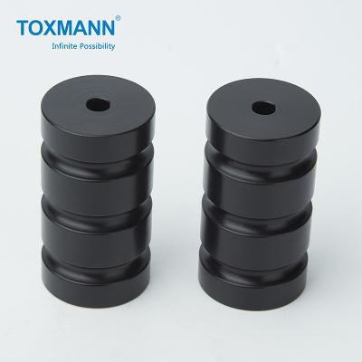 China POM CNC Lathe Machined Plastic Handle with ±0.05mm Concentricity and RA1.6 Surface Roughness for sale
