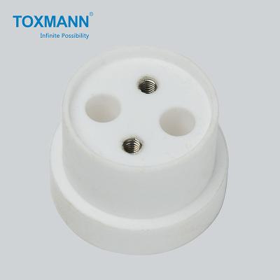 China POM CNC Lathe Machining Parts with Steel Thread Inserts ±0.05mm Concentricity RA1.6 Surface Finish for sale