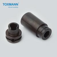 China Feeding Mouth CNC Precision Turned Parts with ±0.005mm Tolerance and HRC48-52 Hardness for Riveting Equipment for sale
