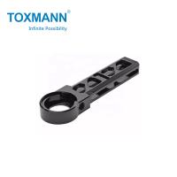 China AL6061 Aluminum Alloy CNC Machined Parts Black Oxide Surface ±0.02mm Tolerance for sale