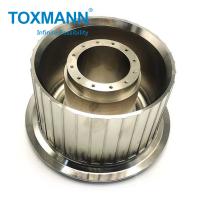 China Precision CNC Machining Stainless Steel S136 Code Plate Base Custom CNC Lathe Parts ±0.01mm Tolerance for sale