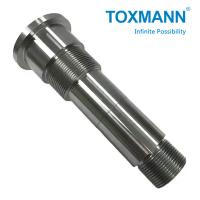 China Custom CNC Lathe Machining Parts High Precision R8 Tapered Spindle Steel P20 45# for sale