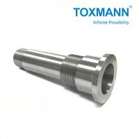 China Custom CNC Lathe Machining Parts High Precision R8 Tapered Spindle Steel P20 45# for sale