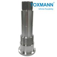 China Custom CNC Lathe Machining Parts High Precision R8 Tapered Spindle Steel P20 45# for sale