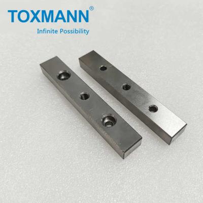 China Precision Mold Parts Tapered Pins Interlock Locating Clamp Blocks Accuracy ±0.005mm for sale
