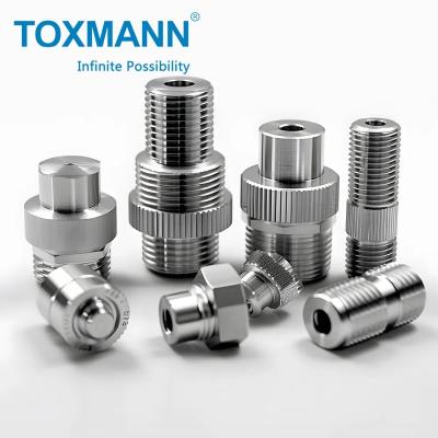 China Custom CNC Machining Precision Turned Parts Aluminum Stainless Steel ±0.01mm Coaxiality for sale