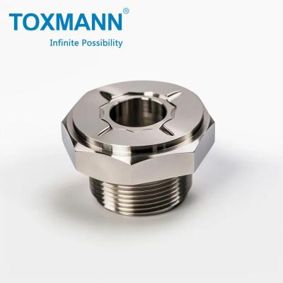 China CNC Precision Turned Parts ±0.01mm Coaxiality Custom 3-5 Axis Machining Service for Metal Components for sale