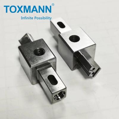 China CNC Machined Precision Parts S45C Custom ±0.01mm Tolerance Vacuum Heat Treatment for sale
