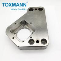China Custom CNC Machining Milling Parts Steel 45 Metal Oxidation Textured Nickel Treatment CNC Milling Part for sale