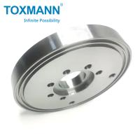 China CNC Precision Turned Parts Aluminum Flange ±0.01mm Coaxiality 3 4 5 Axis Machining for sale