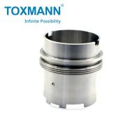 China Custom CNC Machined Metal Parts Stainless Steel Cylinder Housing IP65 M6 Thread for sale