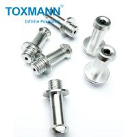 China Custom CNC Machined Metal Parts M6 Thread 15mm Max Diameter Precision Milling Turning for sale