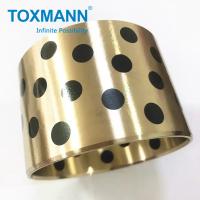 China Custom Precision CNC Machining Metal Part Graphite Filled Copper Brass Bushing 15mm Max Diameter for sale