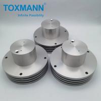 China CNC Custom Machined Aluminum 6061 Anodized LED Heatsink Precision Milling Parts for sale