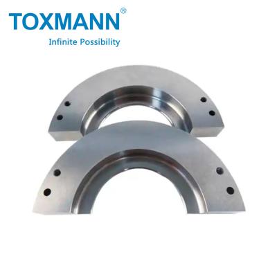 China Precision CNC Machined Parts Custom Square Shape ±0.01mm Tolerance Vacuum Heat Treatment for sale