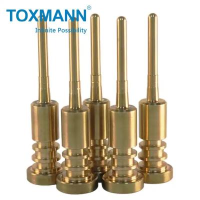 China Custom CNC Machined Precision Parts Square Shape Ra 0.8 304 Stainless Steel Injection Molds for sale
