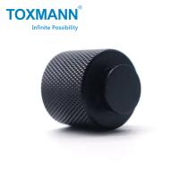 China CNC Precision Turned Parts Aluminum Audio Switch Knob ±0.05mm Accuracy 3-5 Axis Machining for sale