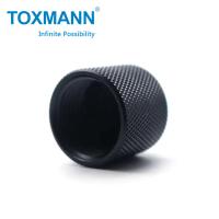 China CNC Precision Turned Parts Aluminum Audio Switch Knob ±0.05mm Accuracy 3-5 Axis Machining for sale