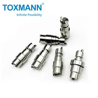 China CNC Precision Turned Parts 3 4 5 Axis Machining Accuracy +/-0.05mm Beryllium Copper Brass for sale
