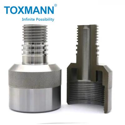China CNC Precision Turned Parts Stainless Steel Accuracy +/-0.05mm Smooth Finish Custom for sale