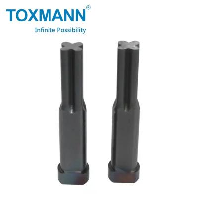 China Precision Mold Parts Tungsten Carbide Rivet Punch Grinding EDM WEDM Accuracy ±0.005mm for sale