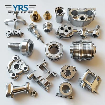 China Custom 5-Axis CNC Machined Precision Aluminum Stainless Steel Brass Parts 0.010mm Tolerance for Automotive OEM for sale