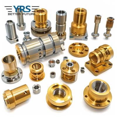China CNC Machined Parts High Precision Aluminum Steel Brass Turning Milling Chrome Plating 0.01mm Tolerance for sale