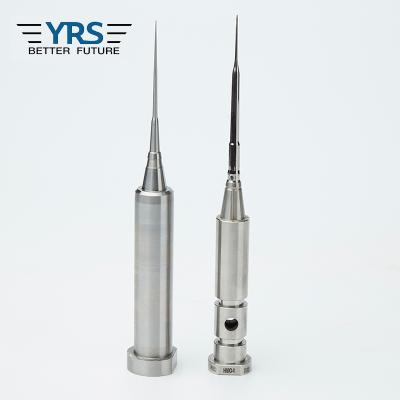 China Rustproof Stainless Steel Core Pins HRC48-52 with ±0.005mm Tolerance for Medical Injection Syringes for sale