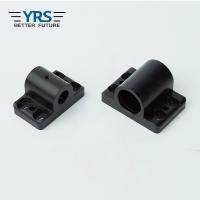 China AL6061 CNC Machined Mechanical Parts with ±0.02mm Tolerance and Black Anodized Finish for sale