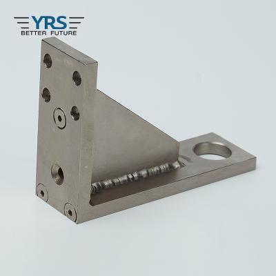 China ISO9001 Nickel Plating Metal Welding Parts - HRC25-30 Hardness, Custom 45# Steel Machined Components for sale