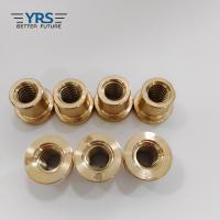 China Brass CNC Lathe Machining Parts for Plastic Mould Custom Precision Turned Components 0.01mm Tolerance for sale