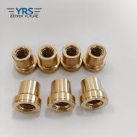 China Brass CNC Lathe Machining Parts for Plastic Mould Custom Precision Turned Components 0.01mm Tolerance for sale