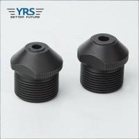 China SKD61 Knurled Nuts with Black Oxide Finish | HRC48-52 Hardness ±0.02mm Tolerance CNC Turned Parts for sale